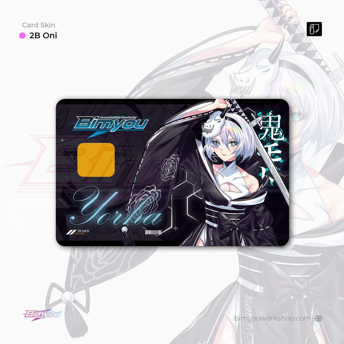 Oni 2B Card – Bimyou Workshop
