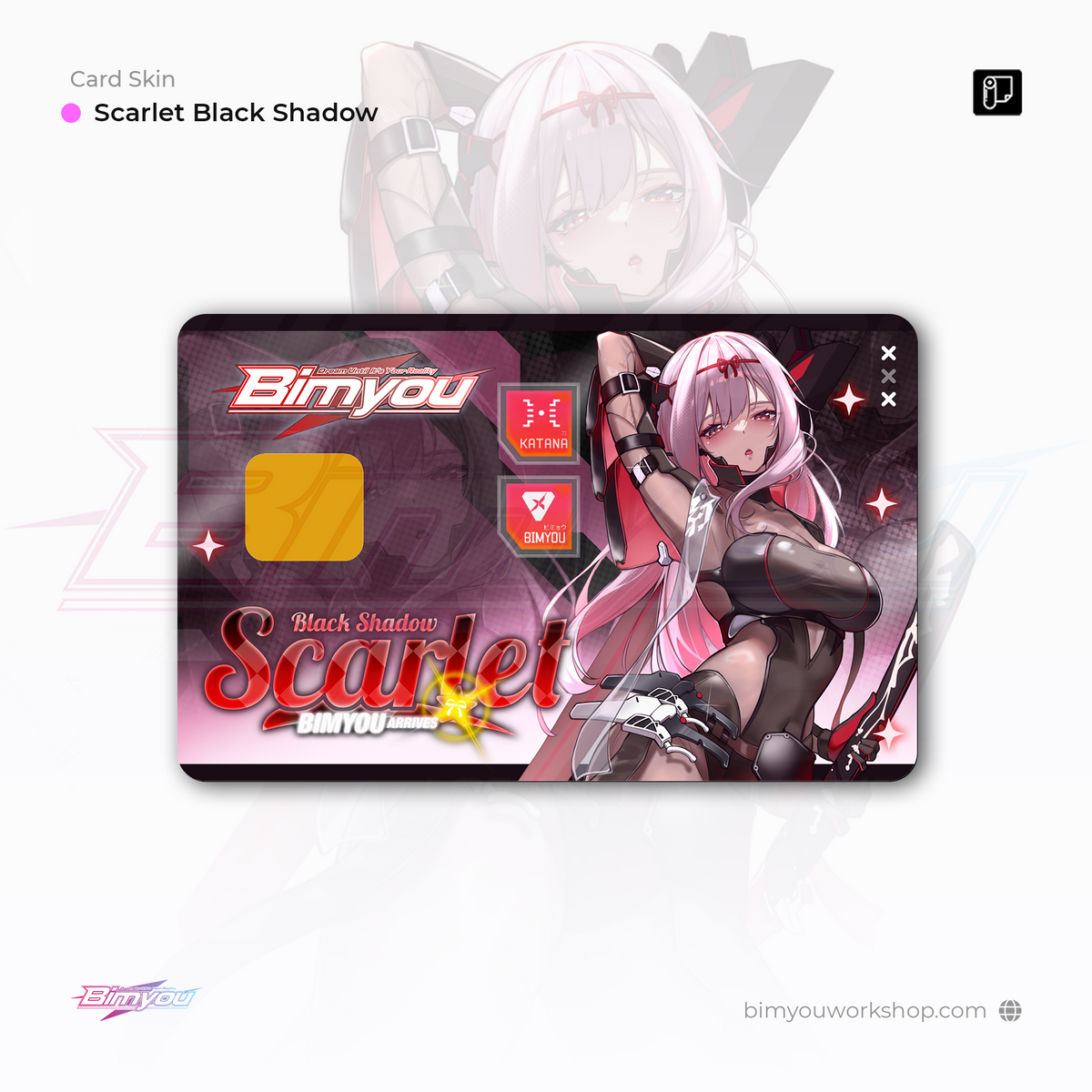 Scarlet Black Card – Bimyou Workshop