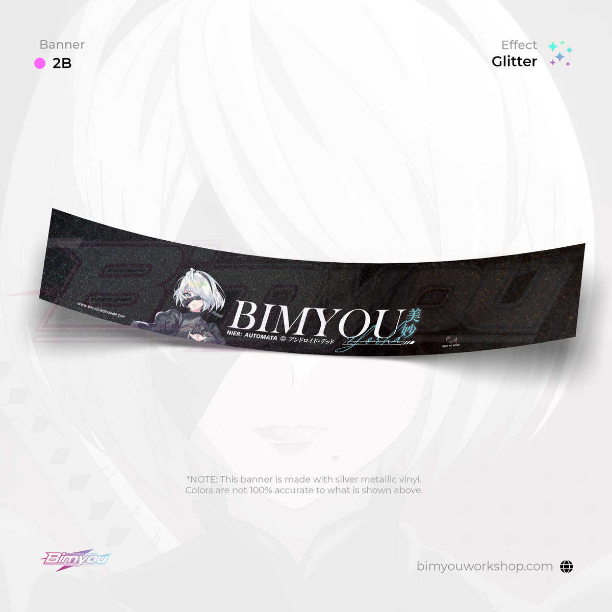 2B AZW Windshield Banner – Bimyou Workshop
