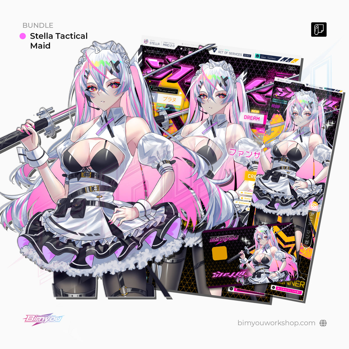 Stella Tactical Maid Bundle – Bimyou Workshop