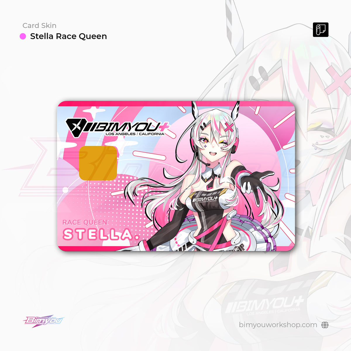 Stella Race Queen Card – Bimyou Workshop