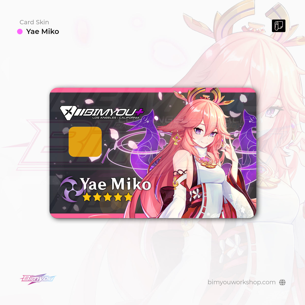 Yae Miko Card – Bimyou Workshop