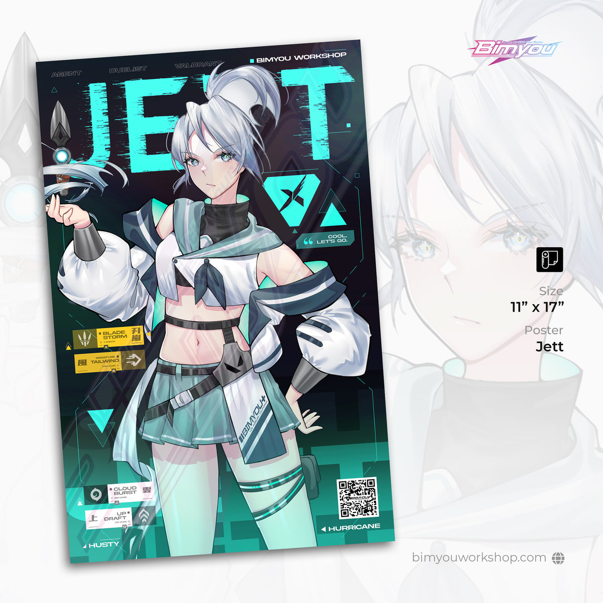 Jett Poster – Bimyou Workshop
