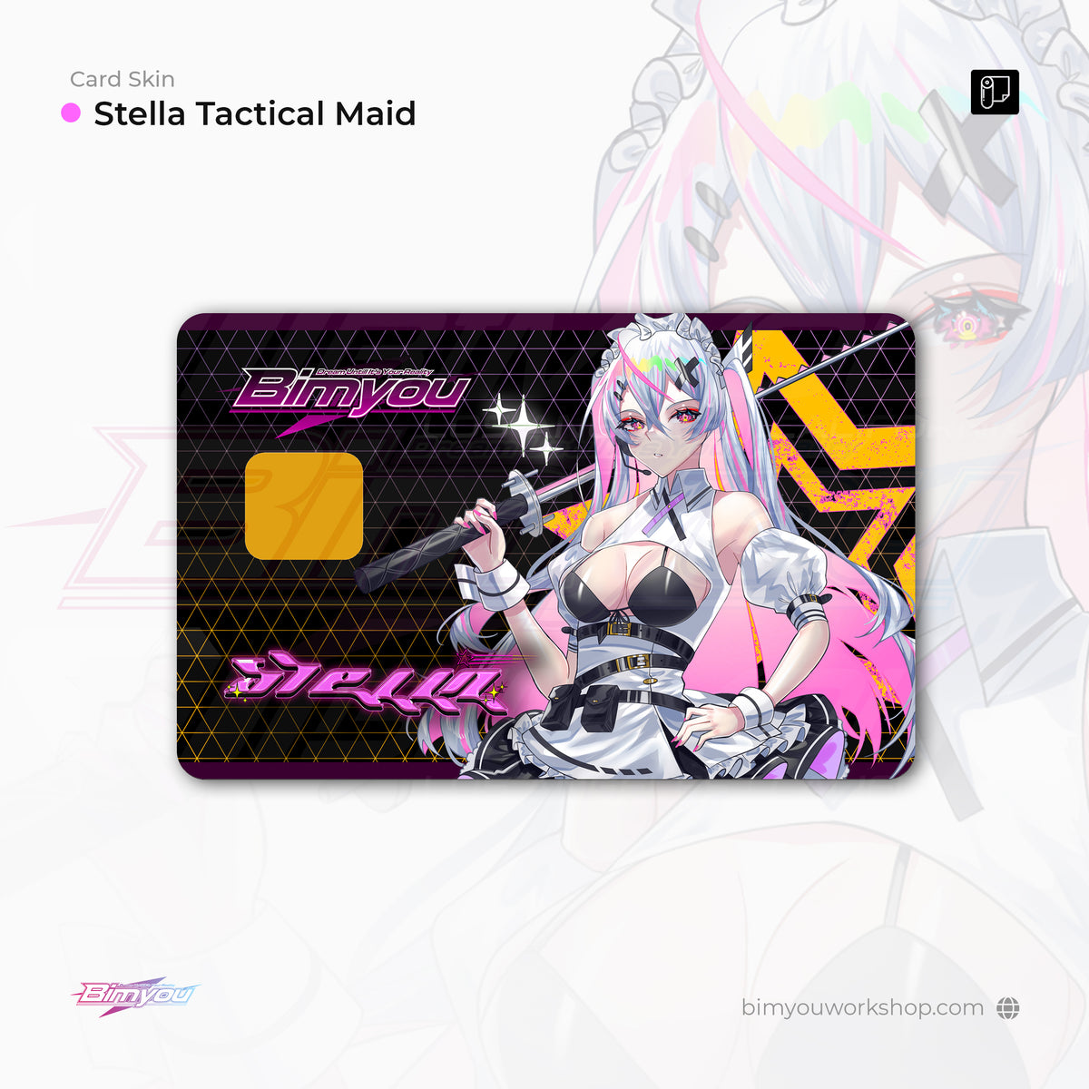 Stella Tactical Maid Card – Bimyou Workshop