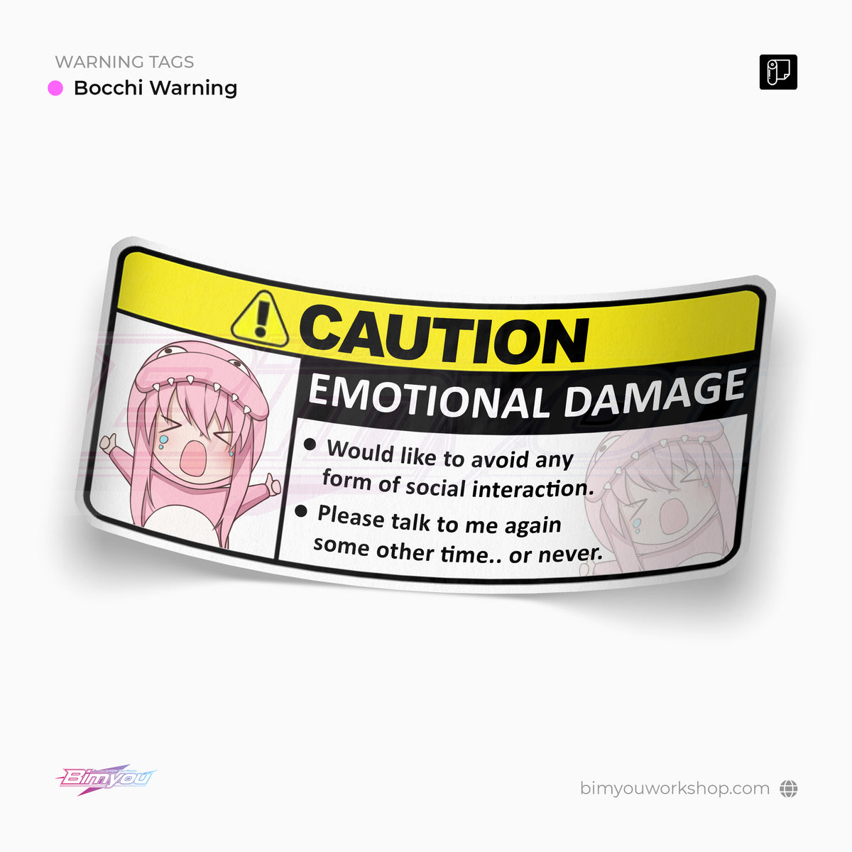 Bocchi Warning – Bimyou Workshop