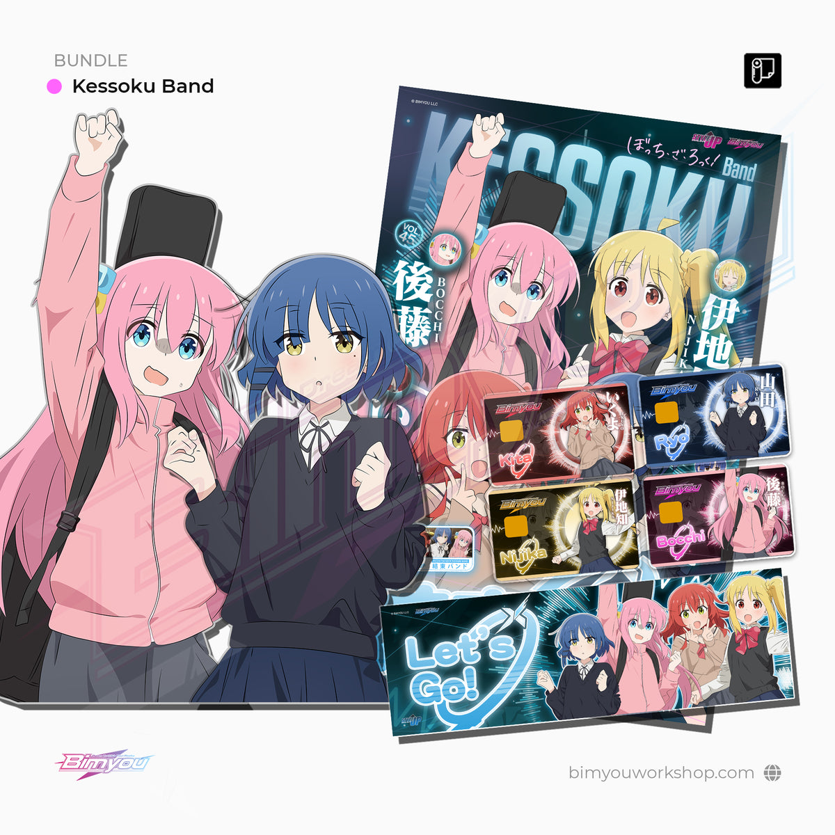 Bocchi the Rock [Kessoku Band] Bundle – Bimyou Workshop