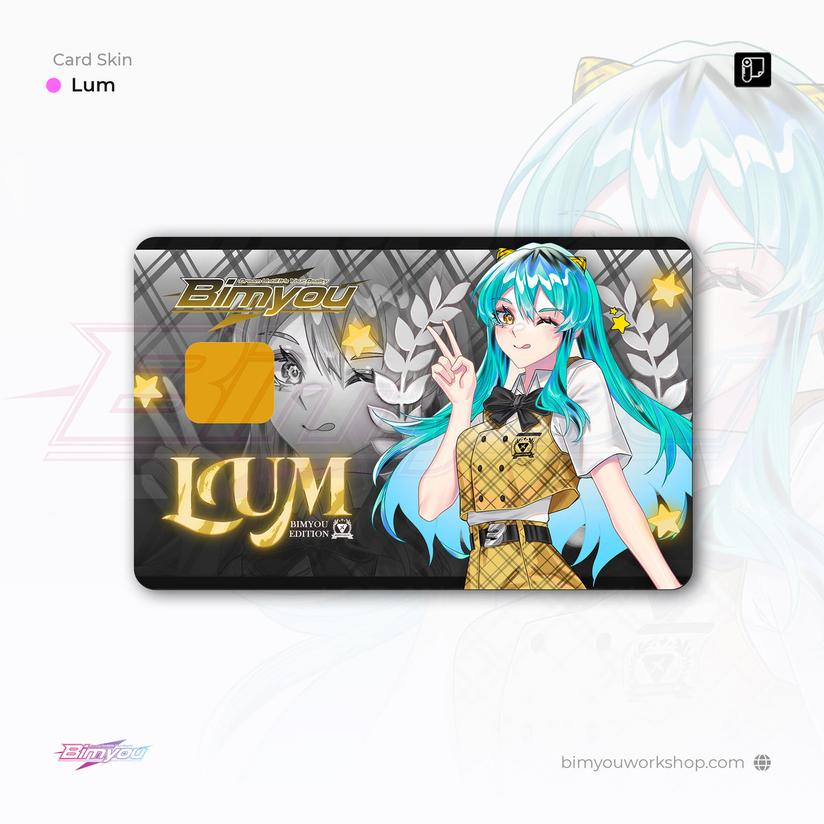 Lum School Girl AZW Card – Bimyou Workshop