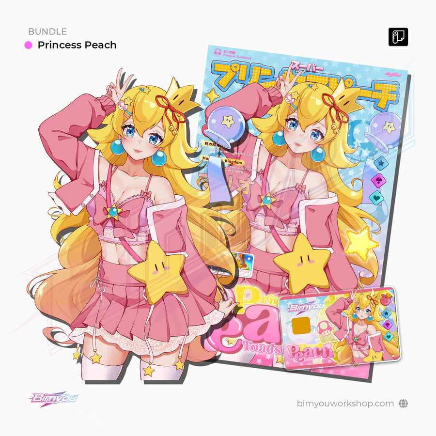 Princess Peach EGirl Bundle – Bimyou Workshop