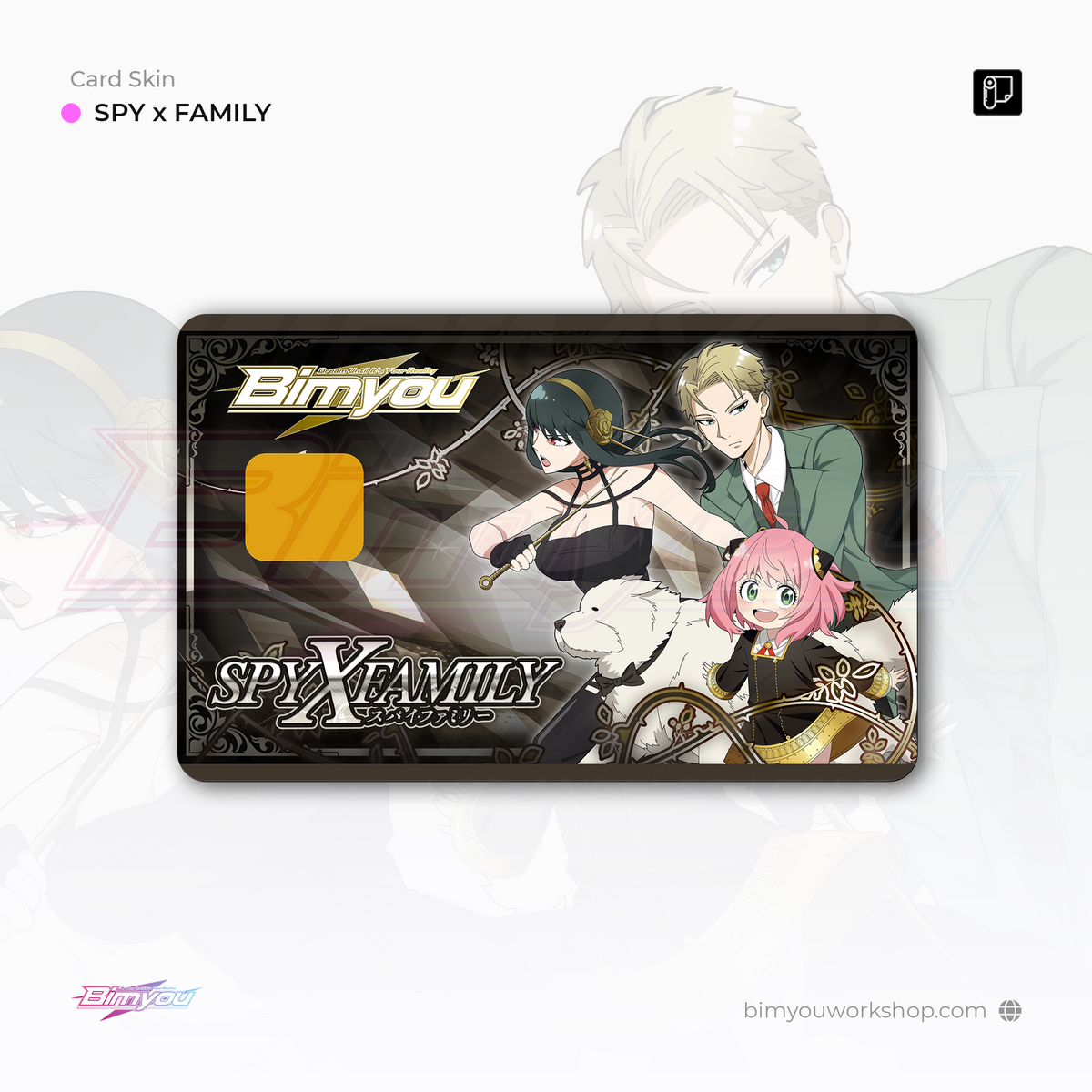 Spy Family Card – Bimyou Workshop
