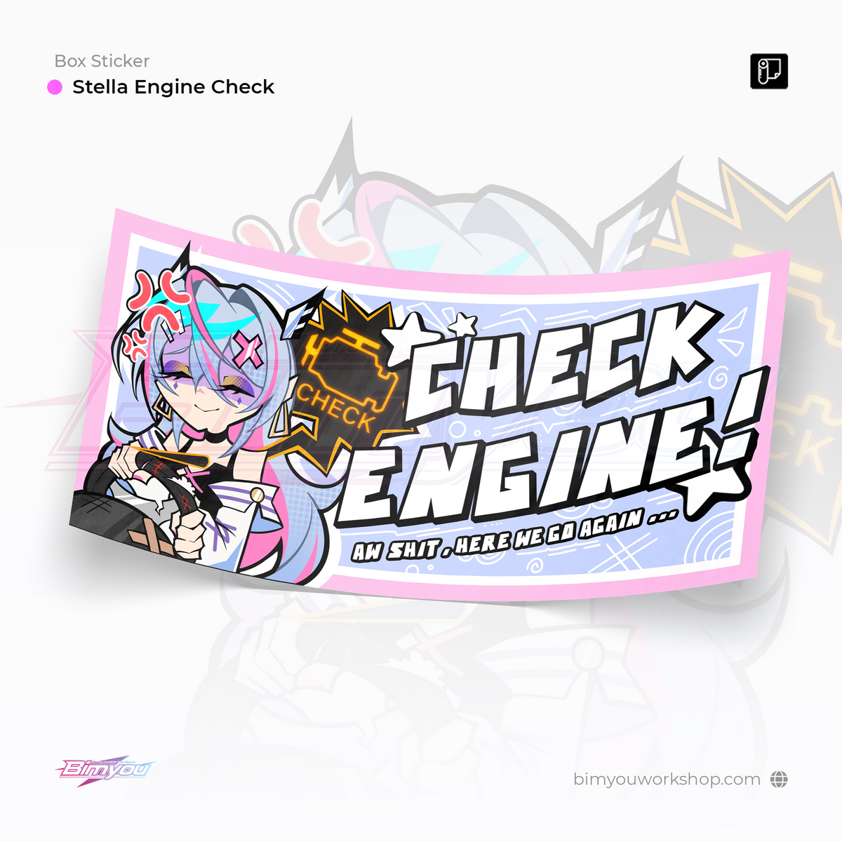 Stella Check Engine Box – Bimyou Workshop