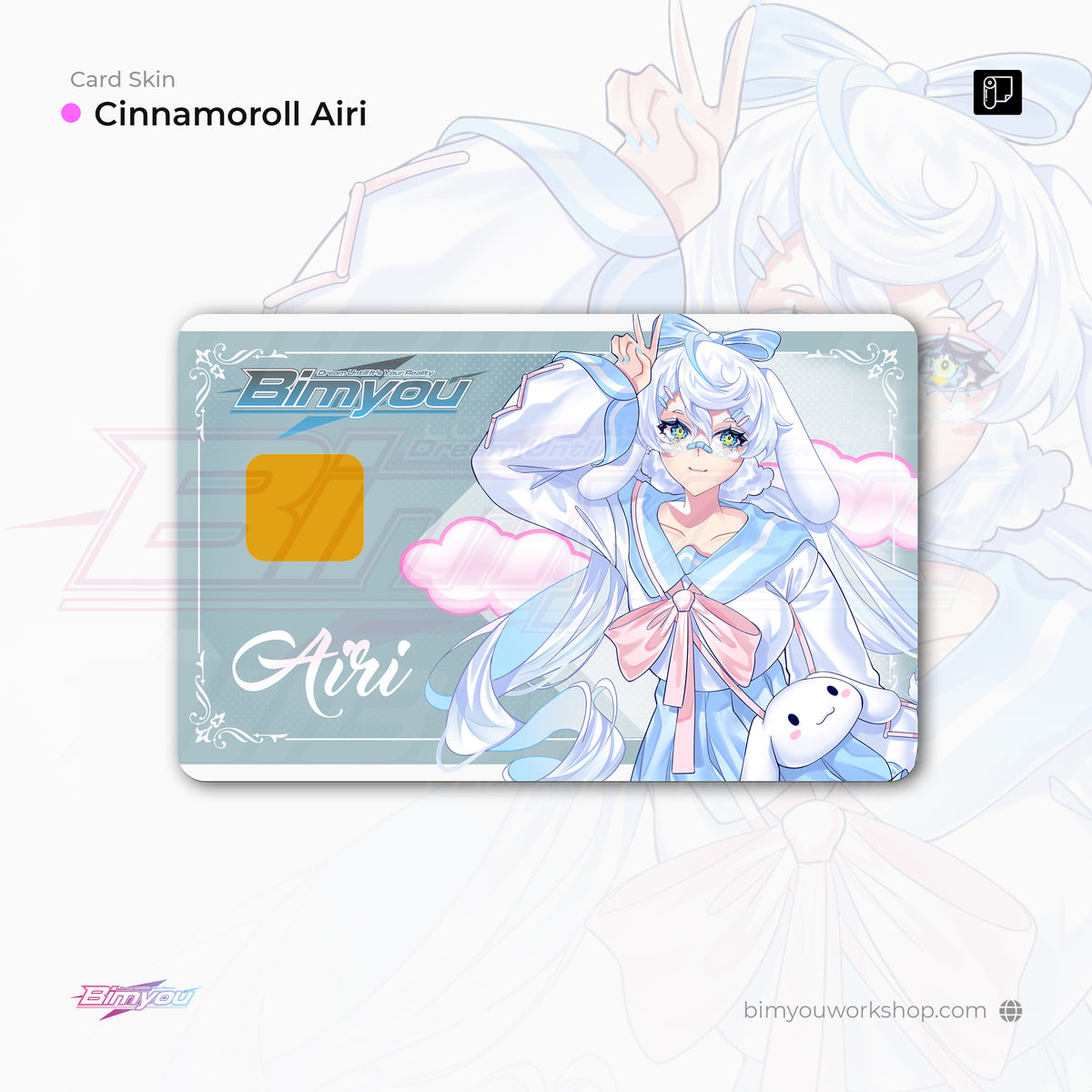 Airi Cinnamoroll Card – Bimyou Workshop