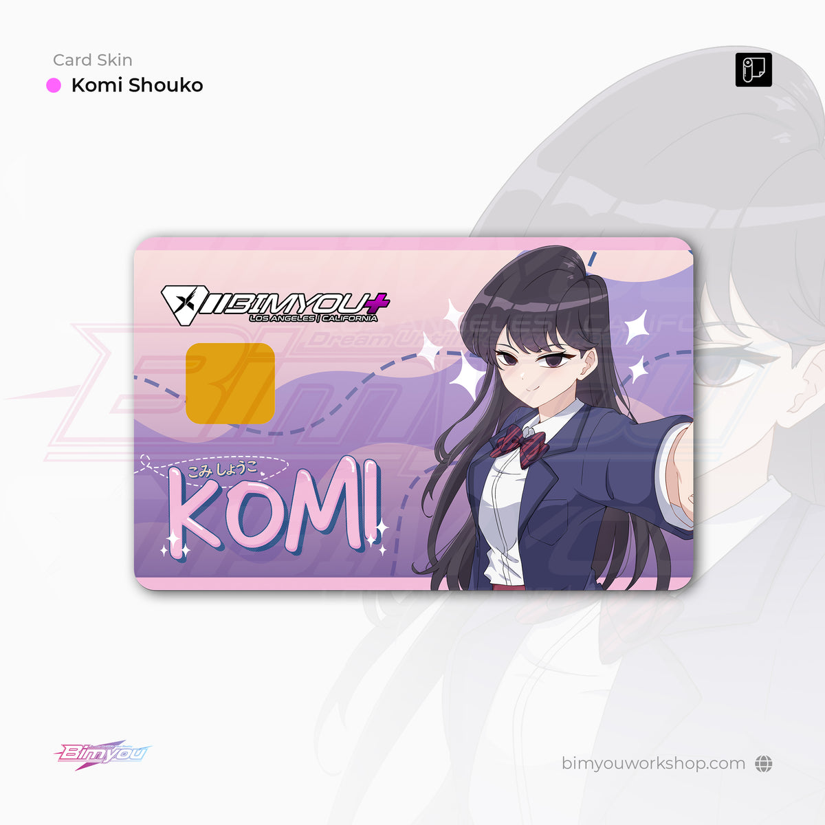 Super Shy Winky Card – Bimyou Workshop