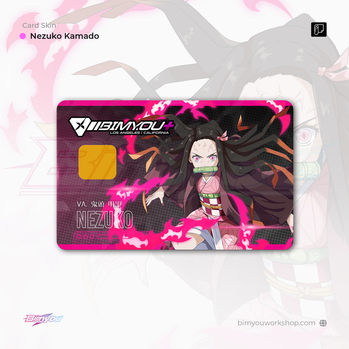 Demon Girl Card – Bimyou Workshop