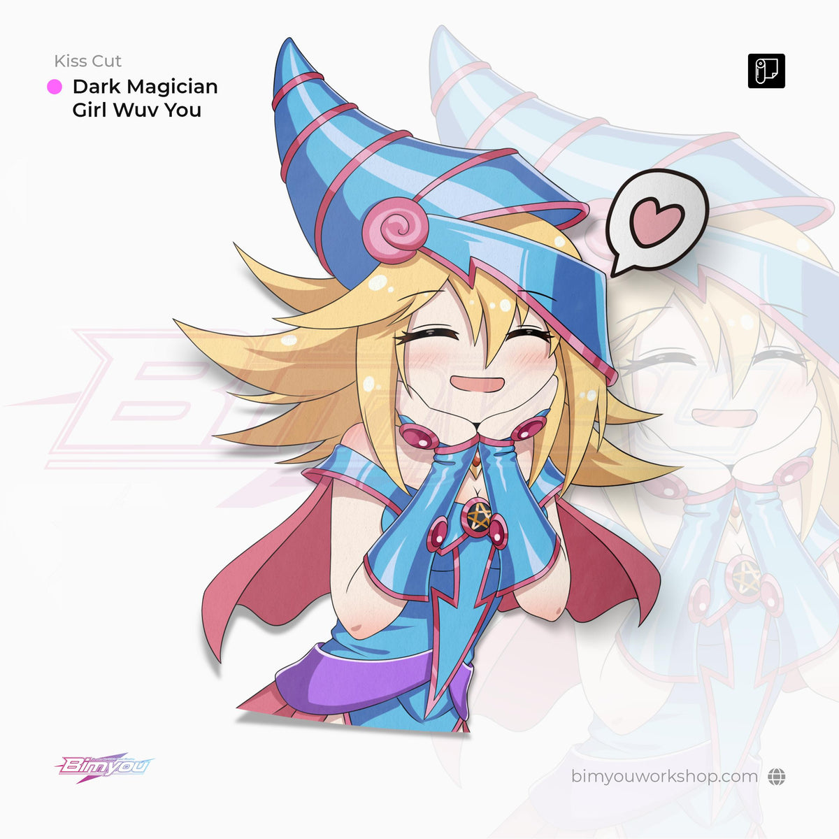 Dark Magician Girl Wuv You – Bimyou Workshop