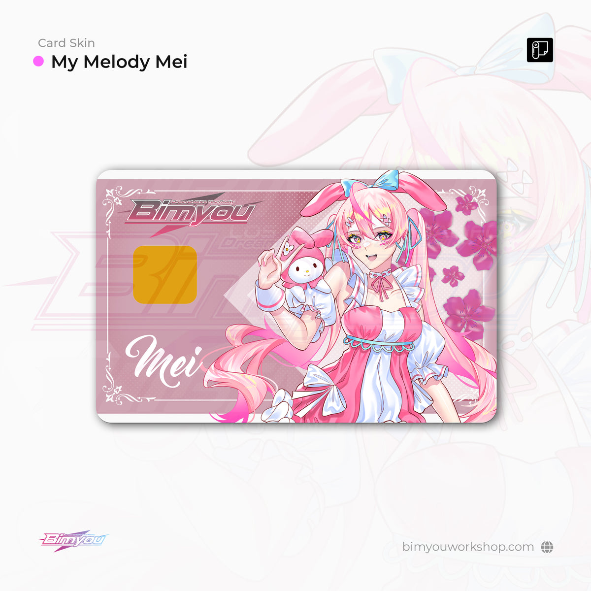 Mei My Melody Card – Bimyou Workshop