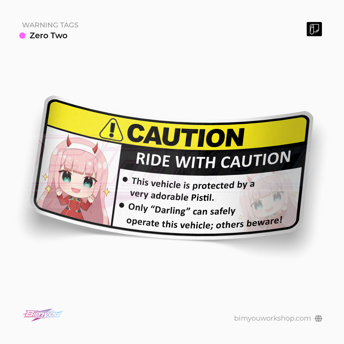 Zero Two Warning – Bimyou Workshop